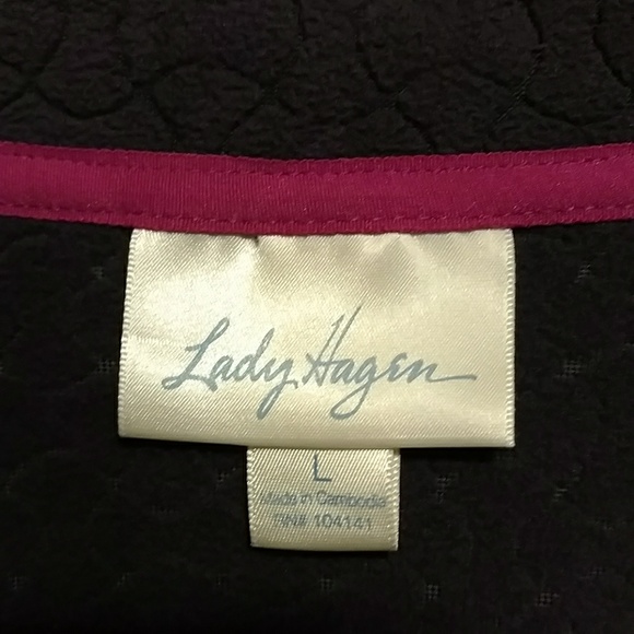 Lady Hagen | Tops | Lady Hagen Pink Ribbon Jacket | Poshmark